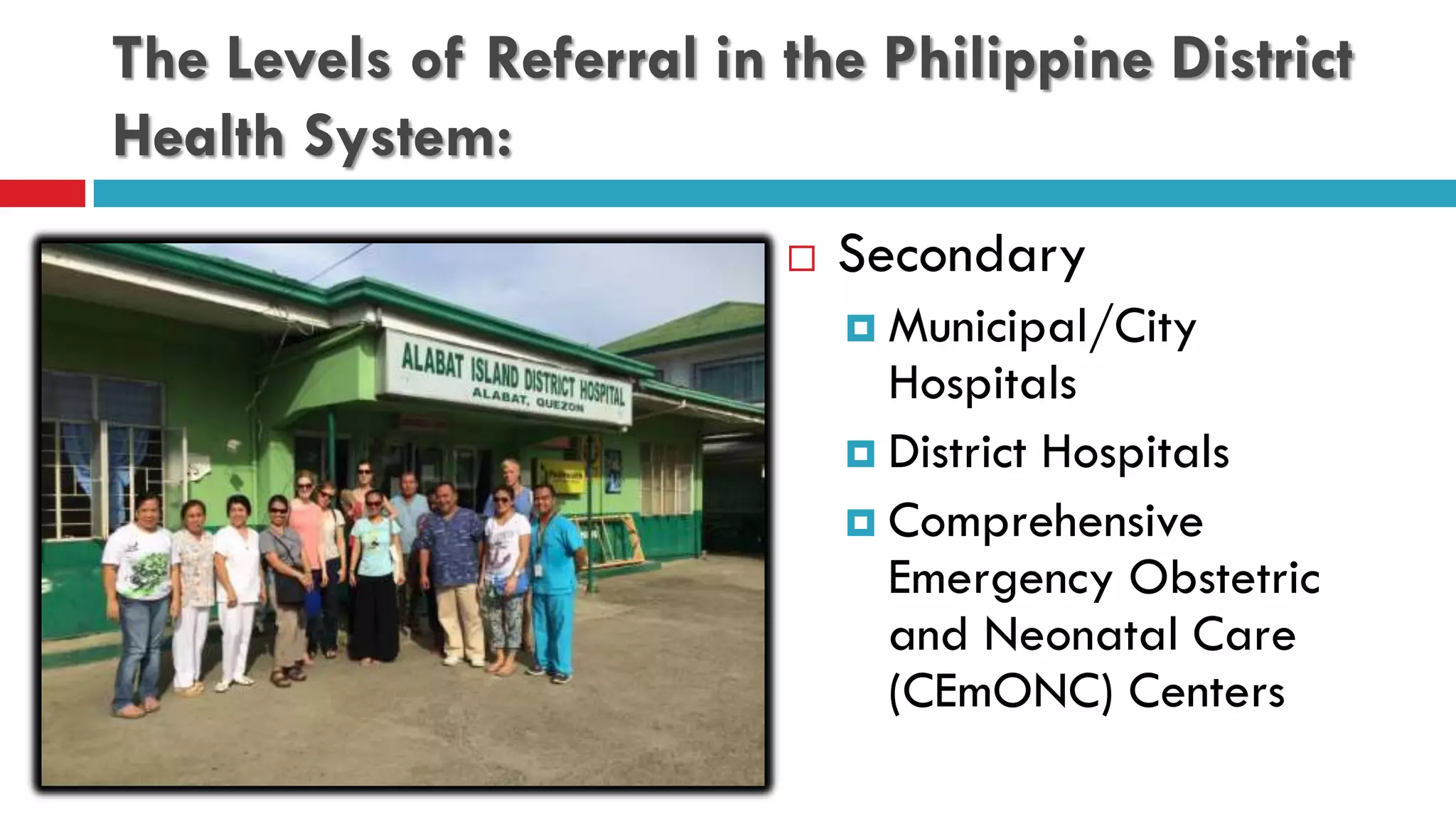 The District Health System in the Philippines | PDF