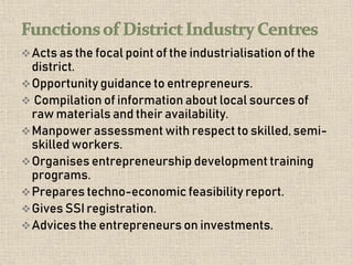 DISTRICT INDUSTRY CENTERS 1.pptx