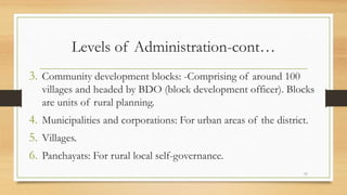 District level bodies | PPTX