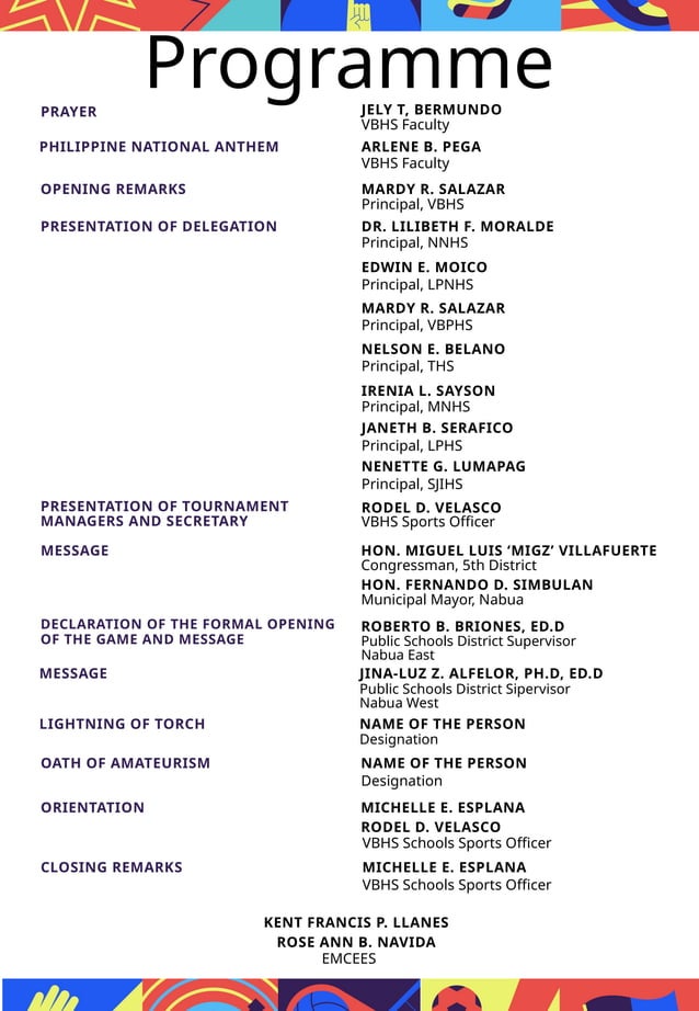 DISTRICT MEET PROGRAM...............pptx