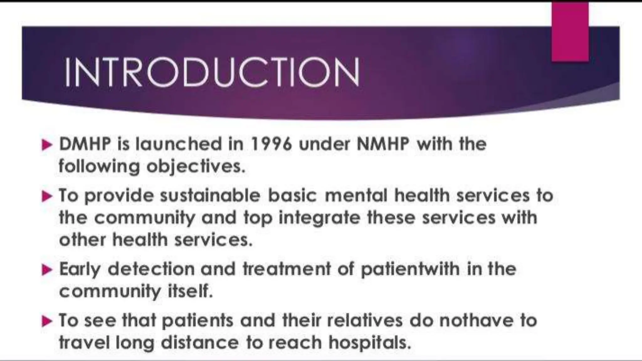 DISTRICT MENTAL HEALTH PROGRAM WWW.DMHP DEGAMA.com