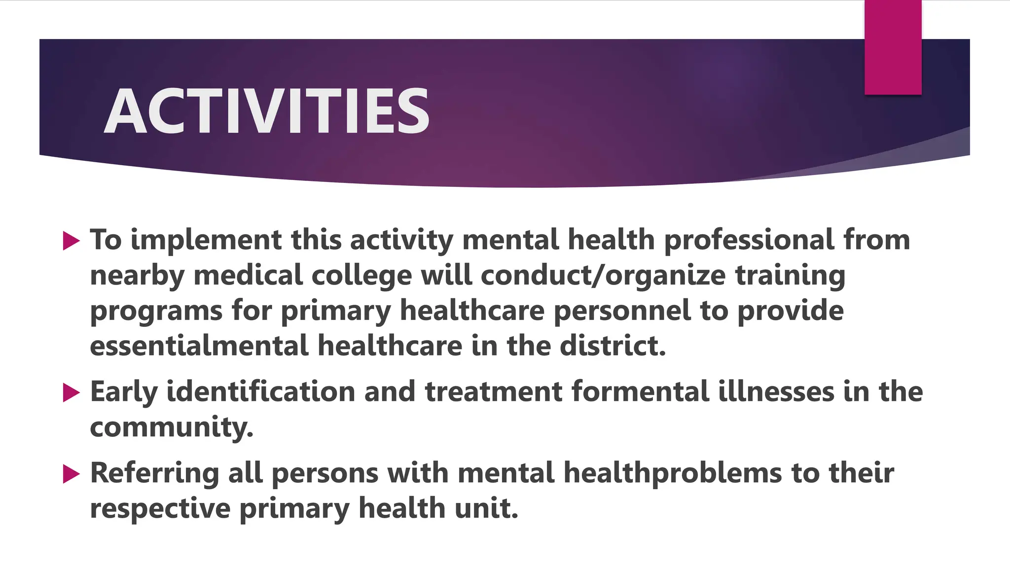 DISTRICT MENTAL HEALTH PROGRAM.pptx DMHP | PPTX