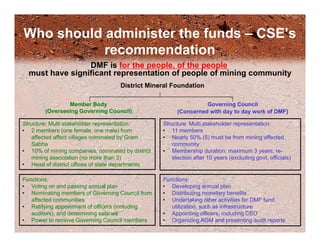 District Mineral Foundation Management.pdf | Commodities | Economy