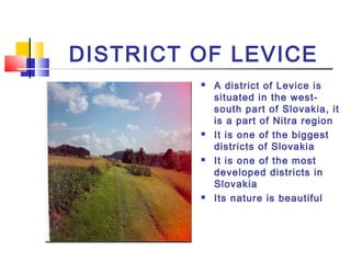 District of levice | PPT