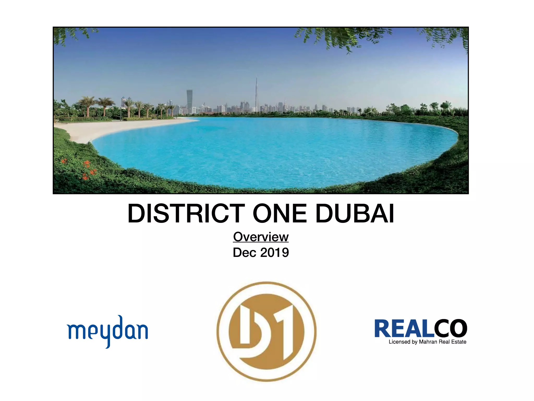 An Overview of District One Dubai | PDF