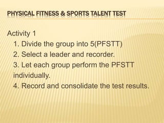 District pfstt ppt presentation | PPTX