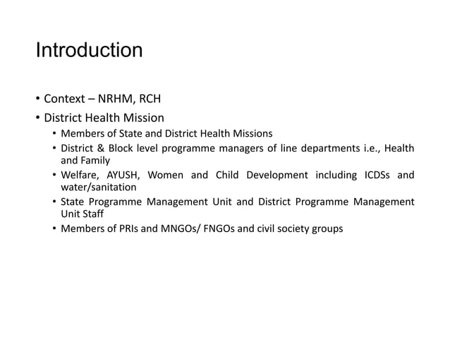 District and PHC level health planning | PPTX | Healthcare Industry ...