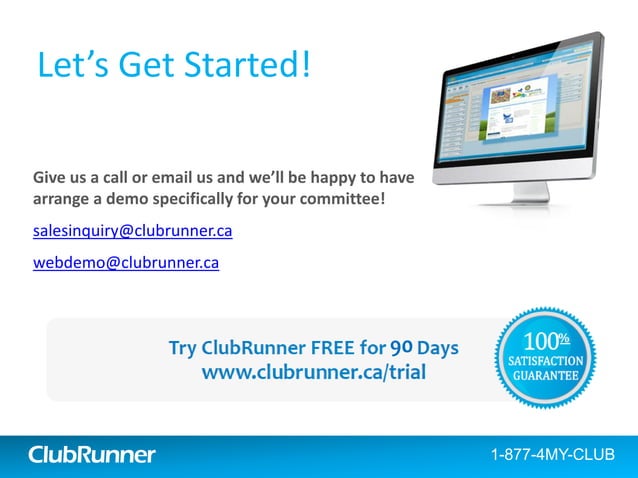 ClubRunner Features for Districts | PPT