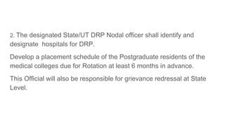 District Residency Programme (DRP) for PGs in India.pptx