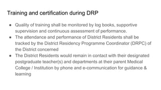 District Residency Programme (DRP) for PGs in India.pptx