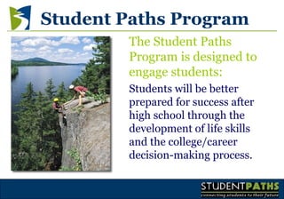 Student Paths: Helping Students Transition from High School to their ...
