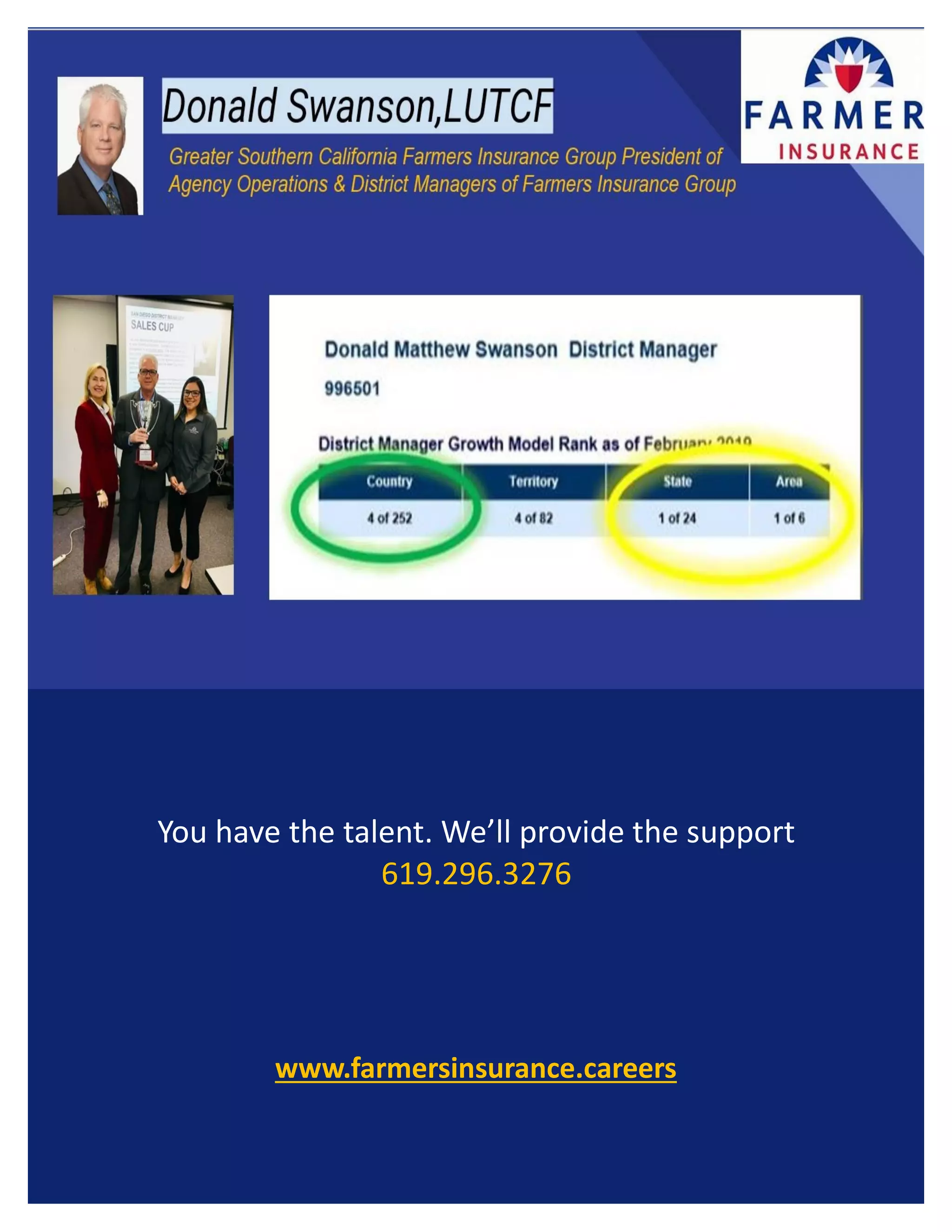 Donald Swanson and His Team | PDF