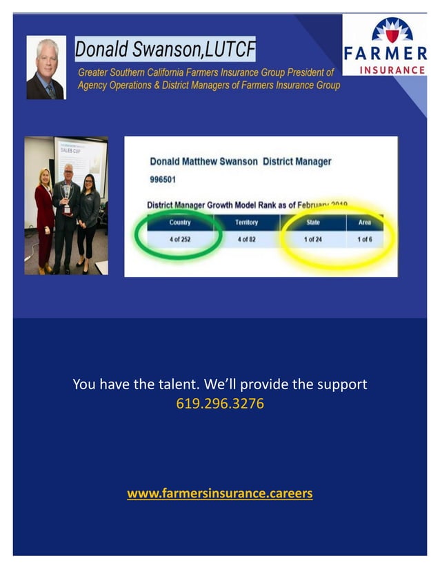 Donald Swanson and His Team | PDF