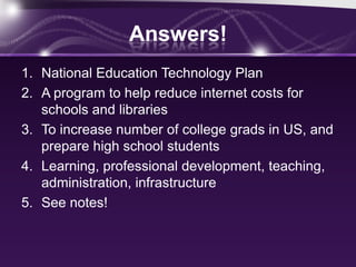 District technology plan | PPTX