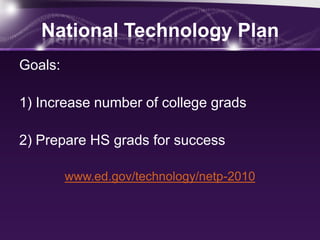 District technology plan | PPTX