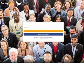 District training for the Rotary Peace Fellowship Application | PPTX