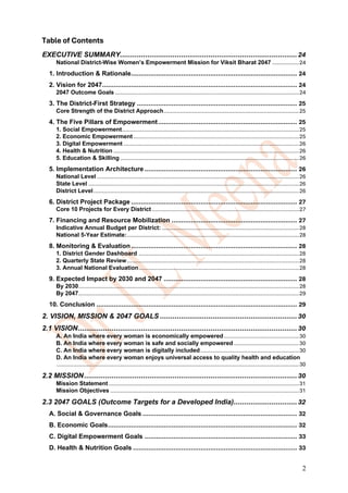 District Wise Framework for Women’s Empowerment toward Viksit Bharat ...