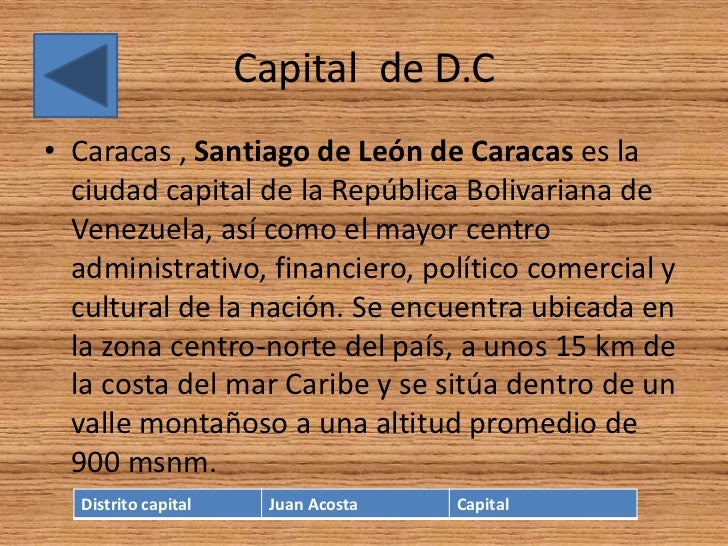 Distrito capital
