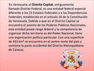 Distrito capital | PPTX