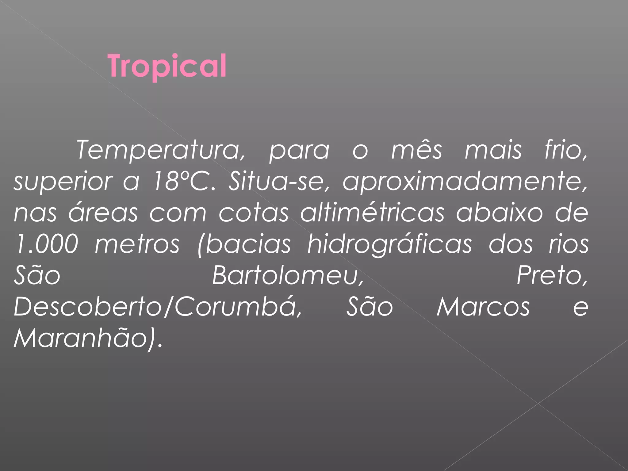 Distrito federal clima