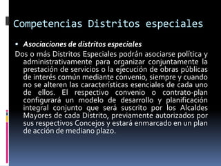 Organización Territorial del Estado Colombiano - DISTRITOS | PPTX