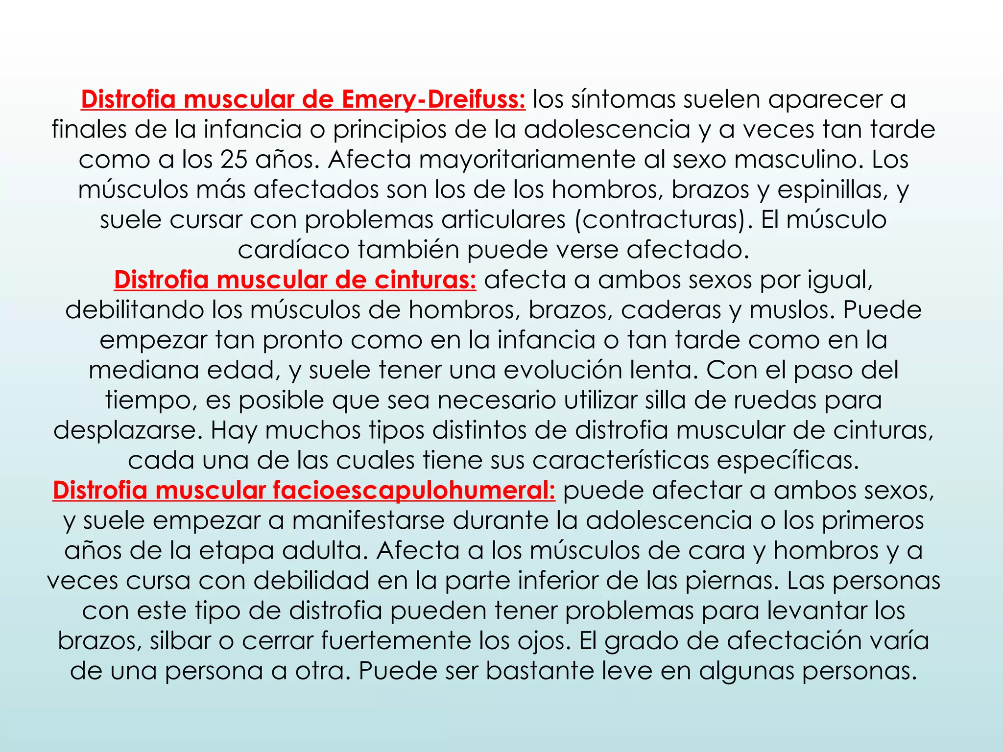 Distrofia muscular! | PPT