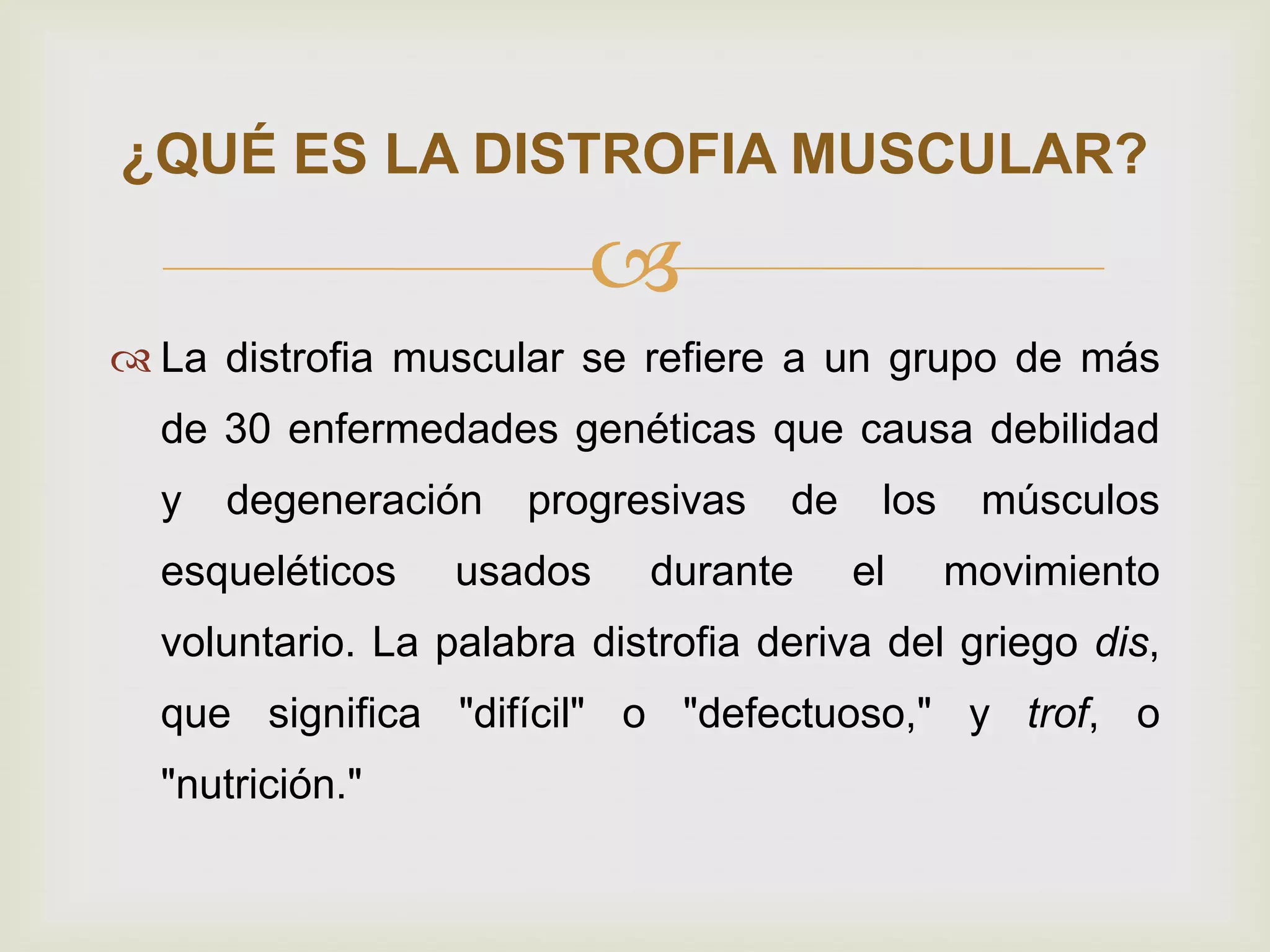 Distrofia muscular | PPTX