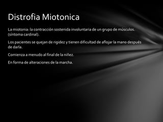 Distrofias musculares | PPT