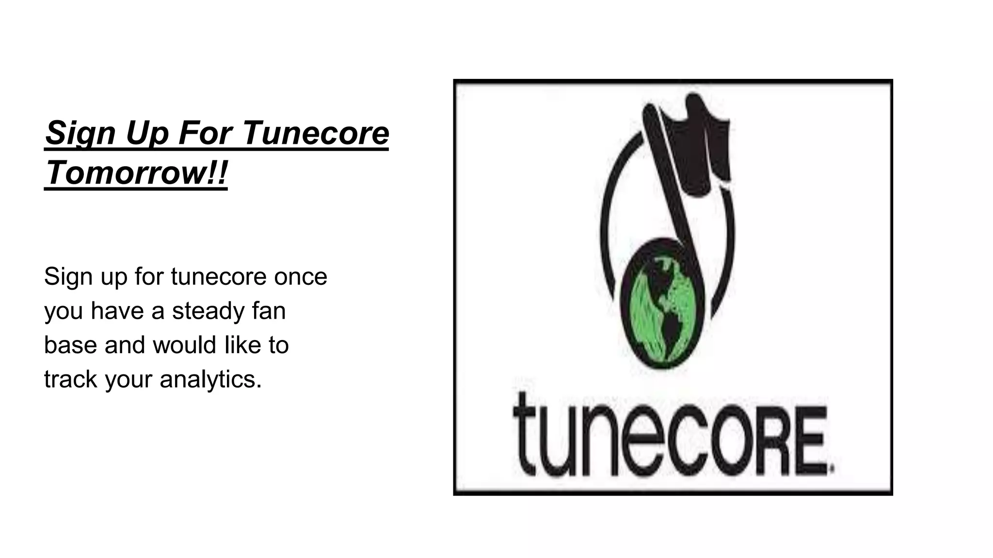 Distro kid vs. tunecore | PPT