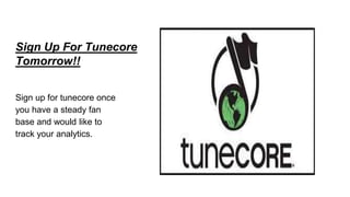 Distro kid vs. tunecore | PPT
