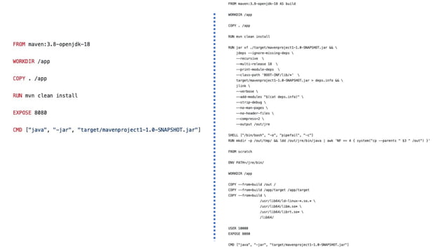 Improving cold start with Distroless techniques | PPTX