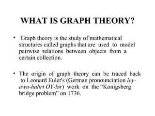 Distruct week 15 graphs theory (updated) | PPT