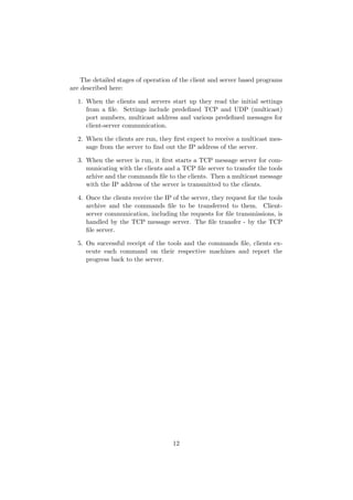 Dist sniffing & scanning project | PDF | Computer Networking | Computing