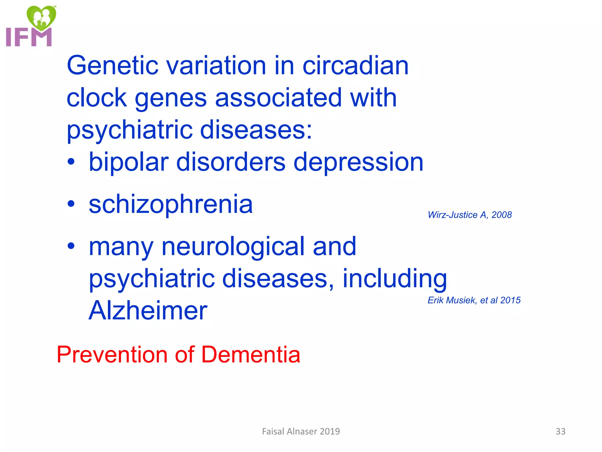 Disturbance of circadian rhythm and its effect on health | PPTX