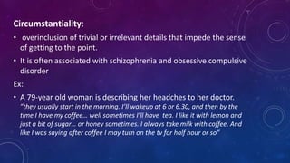 Disturbances in form of thought | PPTX | Sleep Disorders | Diseases and ...