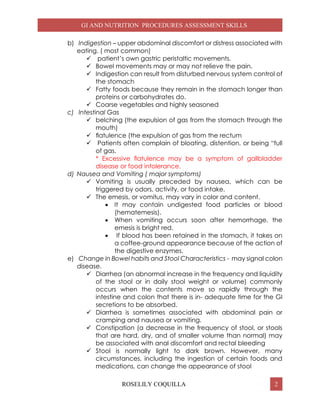 Disturbances in nutrition and gastrointestinal tract lecture notes | PDF
