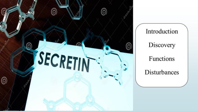 DISTURBANCES IN SECRETIN HORMONE Secretin | PPT