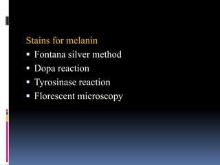 Disturbances of pigment metabolism | PPTX