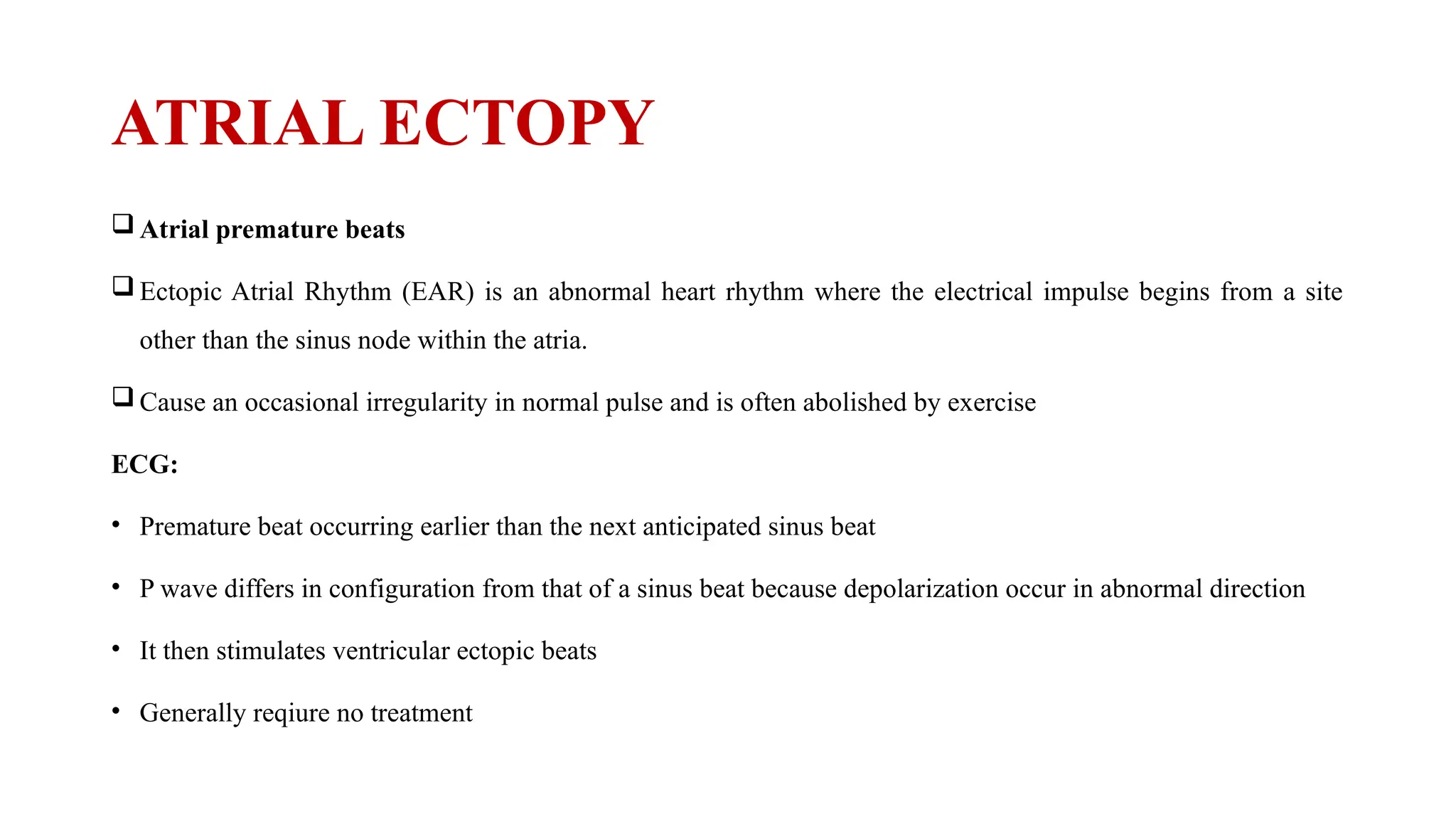 DISTURBANCES OF RATE AND RHYTHM OF HEART | PPTX