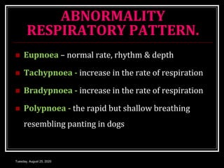 Disturbances of respiration | PPT