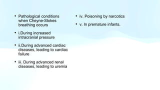 Disturbances of Respiration and few.pptx