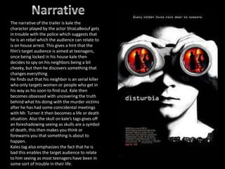 Disturbia trailer analysis | PPT
