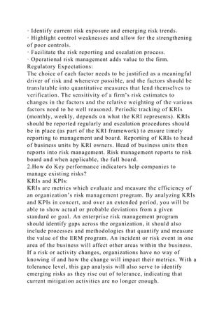 DISUSSION-1RE Chapter 15 Embedding ERM into Strategic Planning.docx