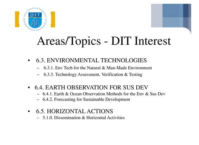 Dublin Institute of Technology: Overview | PDF