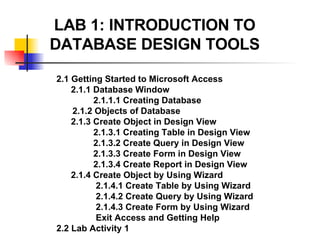 Dit211 Chapter 2 (Lab 1) | PPT
