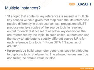 Key Scopes in DITA 1.3 | PPT