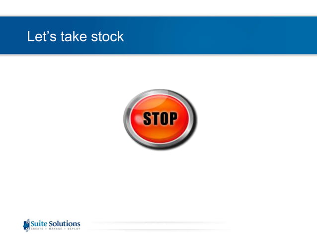 DITA Quick Start Webinar Series: Getting Started with Information Architecture | PPT