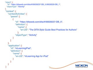 Improving the mobile learning experience using DITA | PPT | Free Download