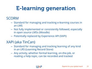 DITA and e-Learning | PPT