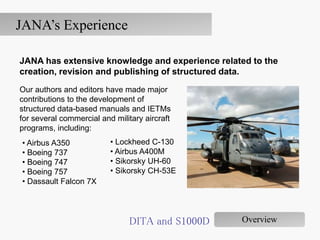 DITA and S1000D Two Paths to Structured Documentation | PPTX